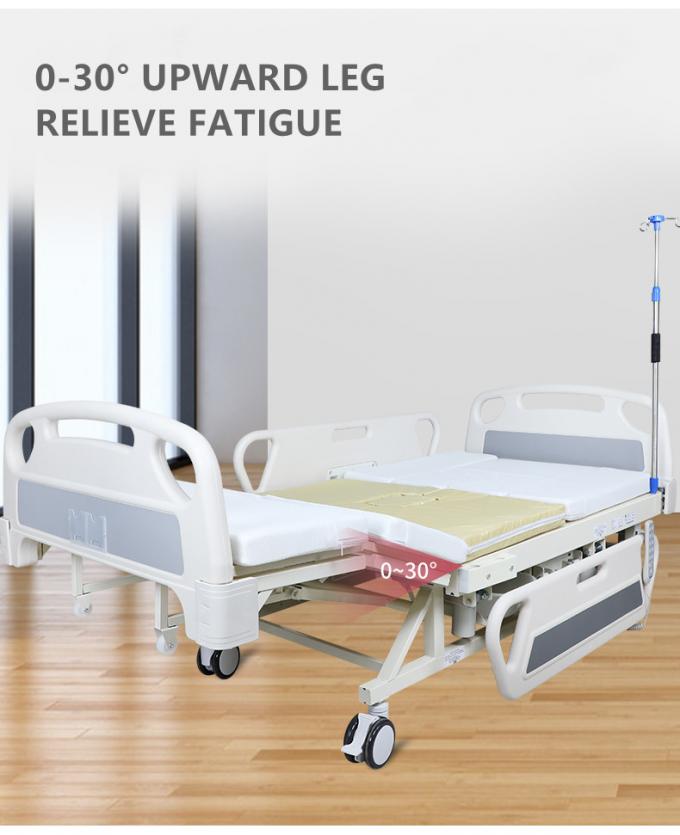 Detachable Adult Icu Epoxy Painted Hospital Automatic Patient Bed