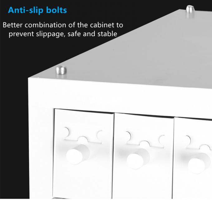 Laboratory Pathology metal sliding cabinet Medical Display Cabinet With ...