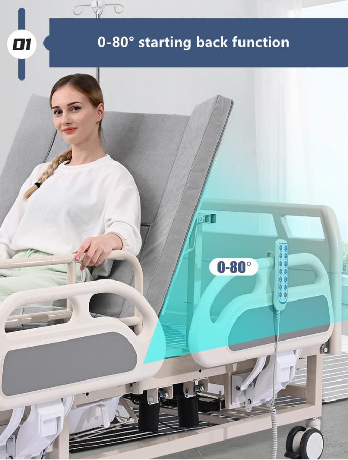 Multifunctional Electric Nursing Medical Adjustable Bed Automatic Turning